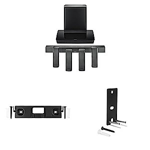 Bose Lifestyle 650 Home Entertainment System with Wall Mounts for Center Channel and Surround Speakers - Black