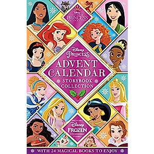 Disney Princess: Storybook Collection Advent Calendar: With 24 Magical Books to Enjoy