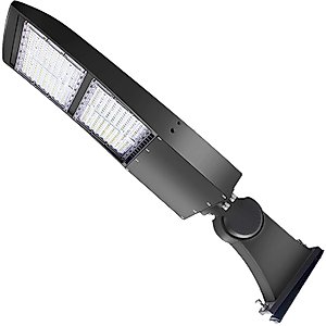 200W LED Parking Lot Light, 28000LM(140lm/w) LED Shoebox Pole Area Light(700W HID/HPS Equivalent) -Direct Arm Mount 5000K Dimmable Outdoor Commercial Street Lighting IP65 100-277V UL DLC Listed