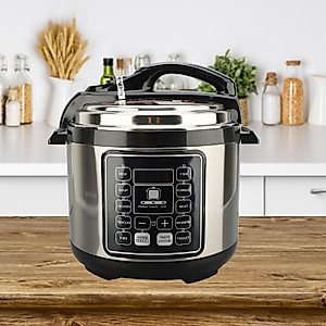 Electric Pressure Cooker,5L Electric Pressure Rice Cooker,Smart Instant Multi Cooker for Rice Soup Porridge