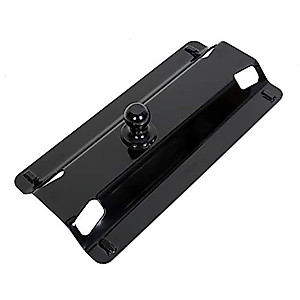 5th Fifth Wheel to Gooseneck Hitch Ball Adapter Plate for Pickup Truck Bed Replacement for 49080-25,000 lbs, 2-5/16-Inch Ball