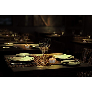 Hyoola Tea Lights Candles - 200 Bulk Candles Pack - Tea Candles Unscented- European Made Tealight Candles