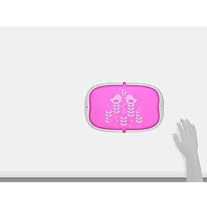 Munchkin® Go™ Snap Shut Silicone Placemat for Kids, Pink