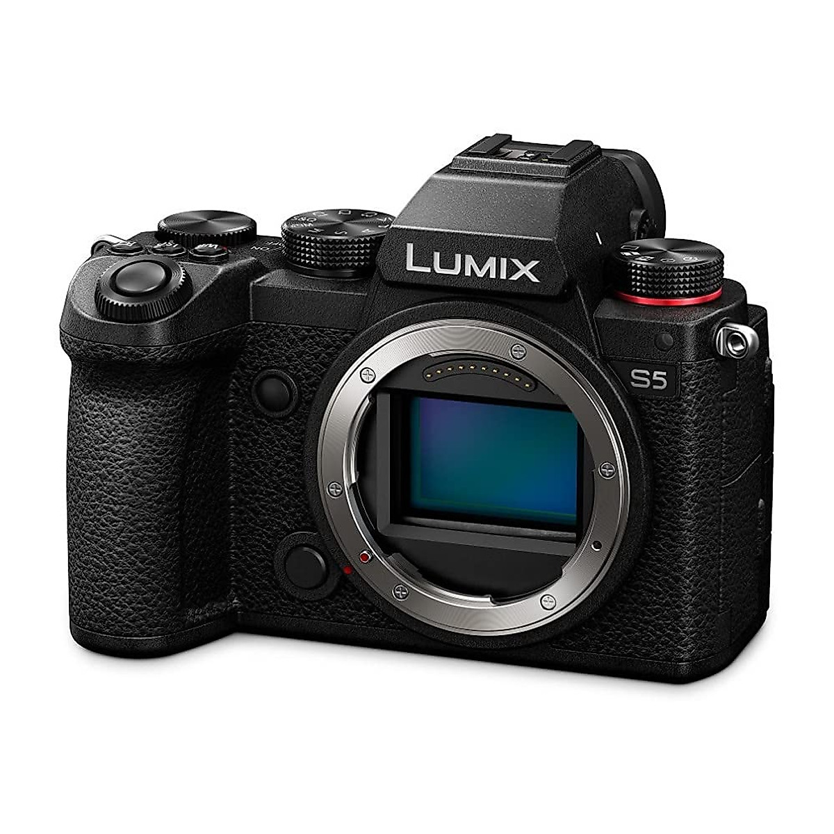 Panasonic LUMIX S5 4K Mirrorless Full-Frame L-Mount Camera (Body Only) with S-E2470 LUMIX S Pro 24-70mm and DMW-BLK22 Battery Bundle (3 Items)