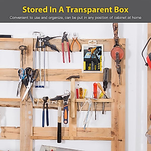 Picture Hanging Nails, Hommie Picture Hangers with10-60 lbs 50PCS Picture Hangers Hardware kit One Step Picture Hangers Nails for Drywall, Picture Frame, Canvas, Mirror Hanging Decoration