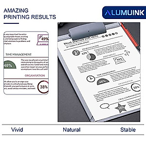 ALUMUINK High Yield TN660 TN-660 TN630 TN-630 Toner Cartridge Replacement for Brother TN 660 TN 630 HL-L2300D HL-L2320D HL-L2340DW HL-L2360DW HL-L2380DW MFC-L2740DW Printer Toner (2 Black, TN6602PK)