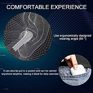 Bluetooth Earbuds 5.0 Wireless Sports Earphones Stereo Anti-Sweat Earphones with Charging case That can be Used for Work/Gym/Travel/Running