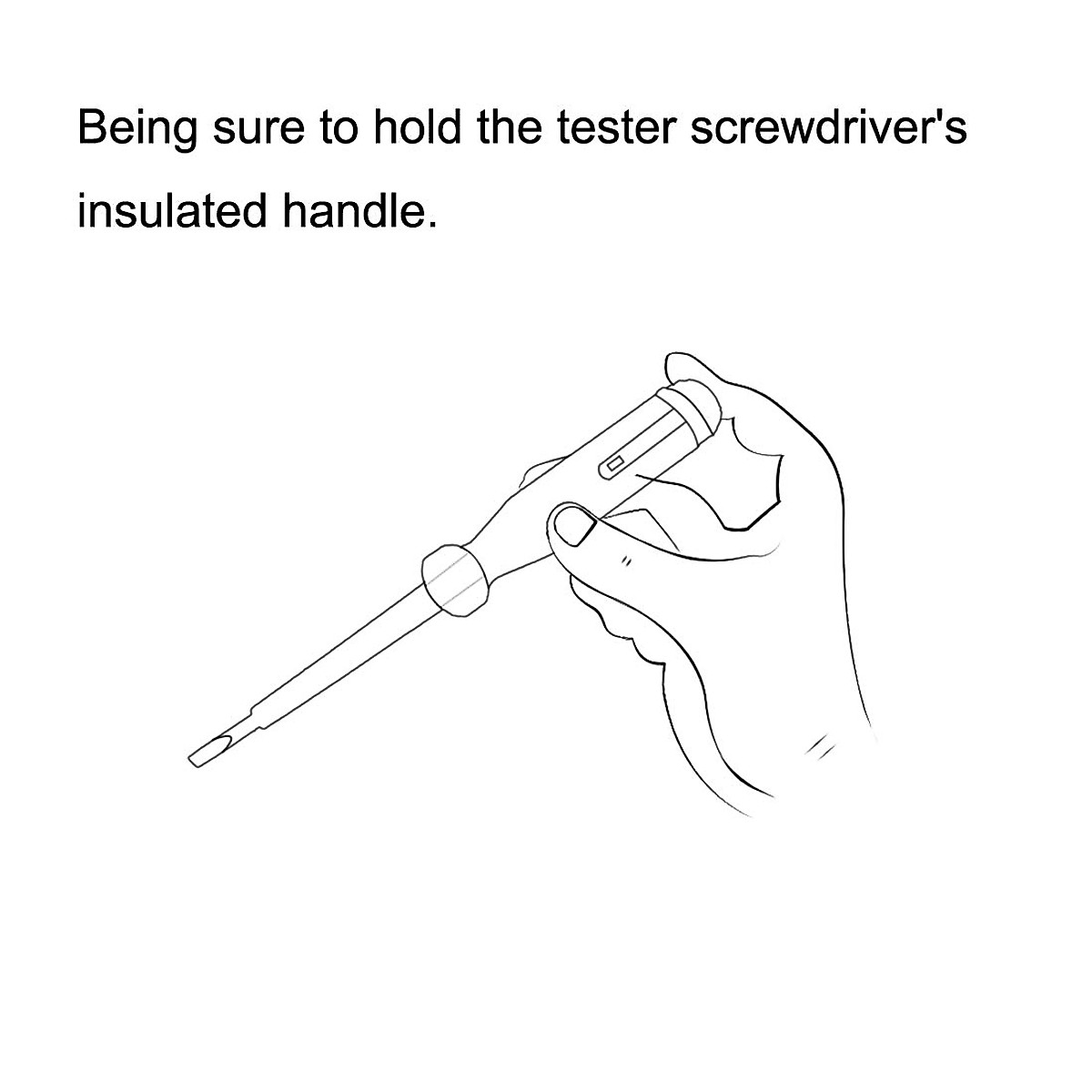 uxcell Voltage Tester AC 100-500V with 3mm Slotted Screwdriver with Clip for Circuit Test, Green, Pack of 2