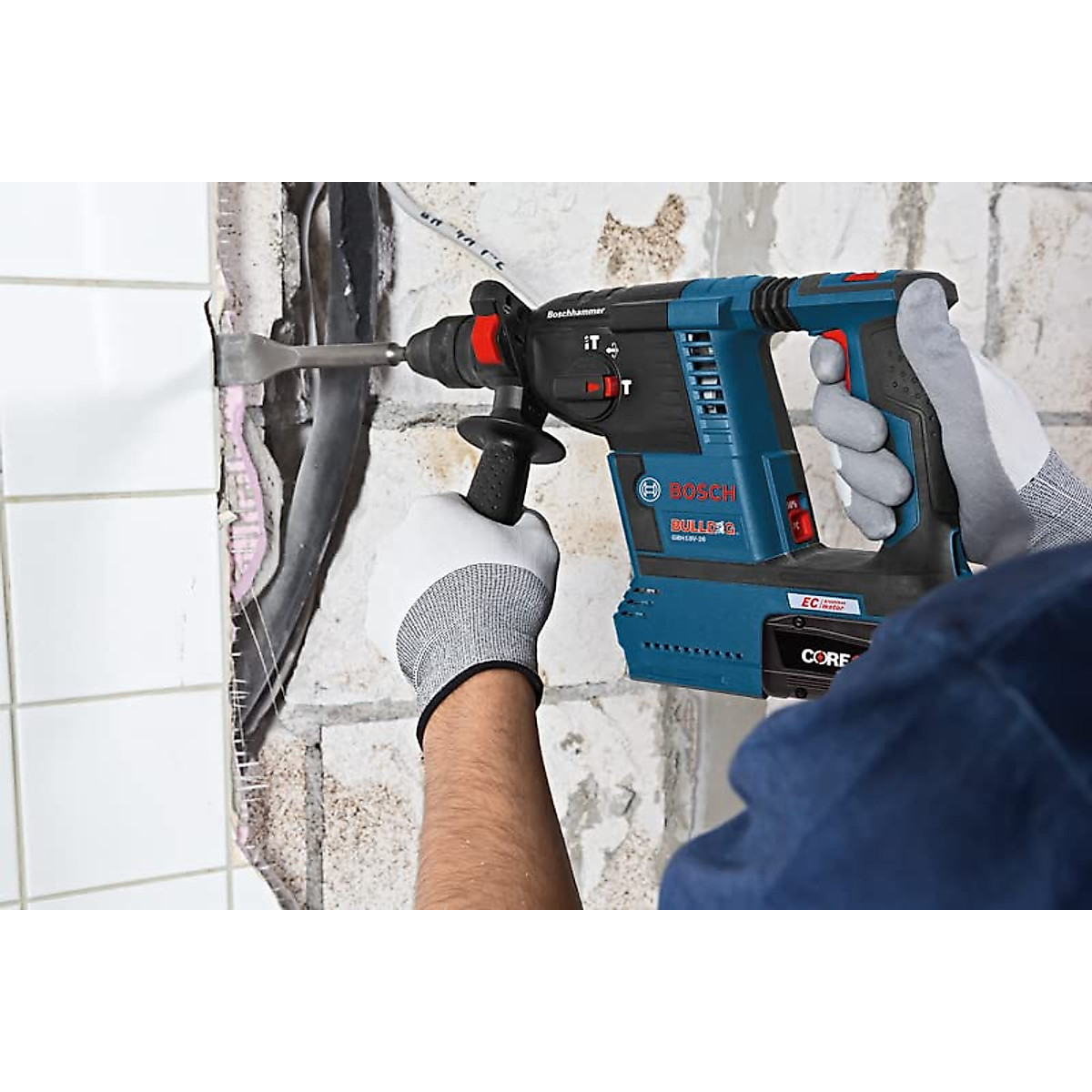 BOSCH GBH18V-26NK 18V Brushless SDS-plus® Bulldog™ 1 In. Rotary Hammer (Bare Tool)