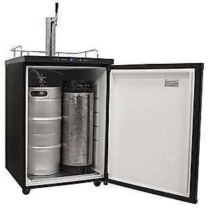 EdgeStar KC3000 Full Size Kegerator with Digital Display - Black