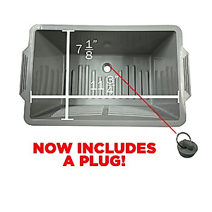 The Washbox Paint Tray for Brush Clean Up Large Insert for Sinks to Make Paint Cleanup Easy