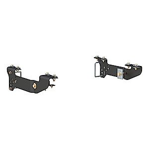 CURT 16400 5th Wheel Installation Brackets, Select Chevrolet Silverado, GMC Sierra 1500 , Black