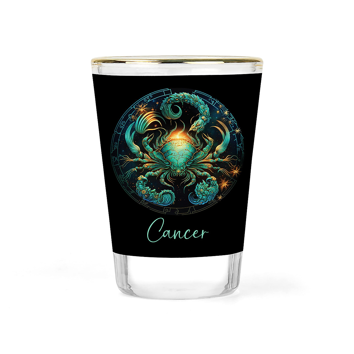 Zodiac Shot Glasses - Horoscope Gift - Aries, Taurus, Gemini, Cancer, Leo, Virgo, Libra, Scorpio, Sagittarius, Capricorn, Aquarius, Pisces