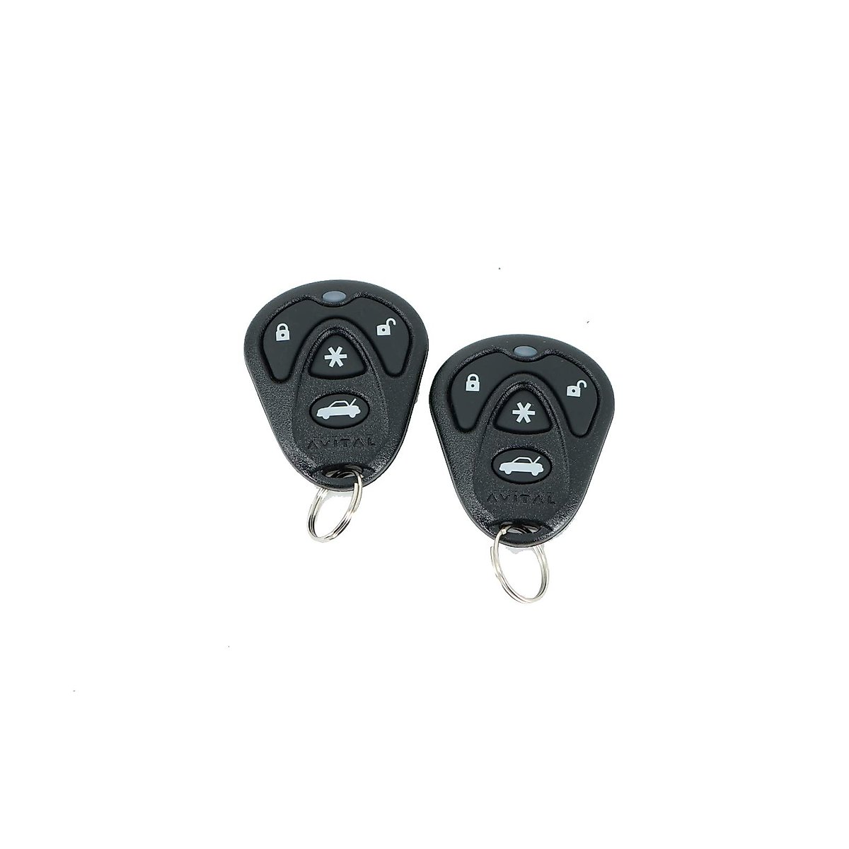 Avital 3100L 3100 1-Way Security System with Siren & Two 4-Button Remotes