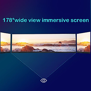 EDIY 12.6 Inch Mini Screen 515x1920 IPS Strip Display USB HDMI LCD HD Sub Screen Aida64 Monitor for Raspberry Pi 4 3 2 Windows HDR