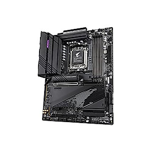 GIGABYTE B650 AORUS PRO AX (AM5/ LGA 1718/ AMD B650/ ATX/ 5-Year Warranty/ DDR5/ Quad M.2/ PCIe 5.0/ USB 3.2 Gen2X2 Type-C/WiFi 6E/ Intel 2.5GbE LAN/Q-Flash Plus/EZ-Latch/Gaming Motherboard)