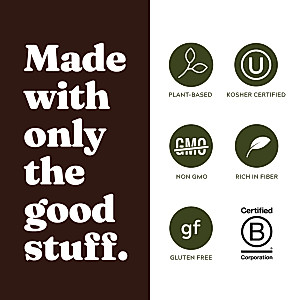 Simply Protein - Dark Chocolate Almond Crispy Bars - Plant Based Protein Bars - Low Carb, Low Sugar, High Fiber - 13g Protein, 2g Sugar, 7g Fiber - Vegan, Gluten Free, Non GMO, Kosher - 12 Bars