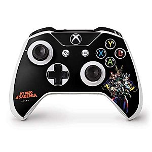 Skinit Decal Gaming Skin compatible with Xbox One S Controller - Officially Licensed Funimation My Hero Academia Main Poster Design