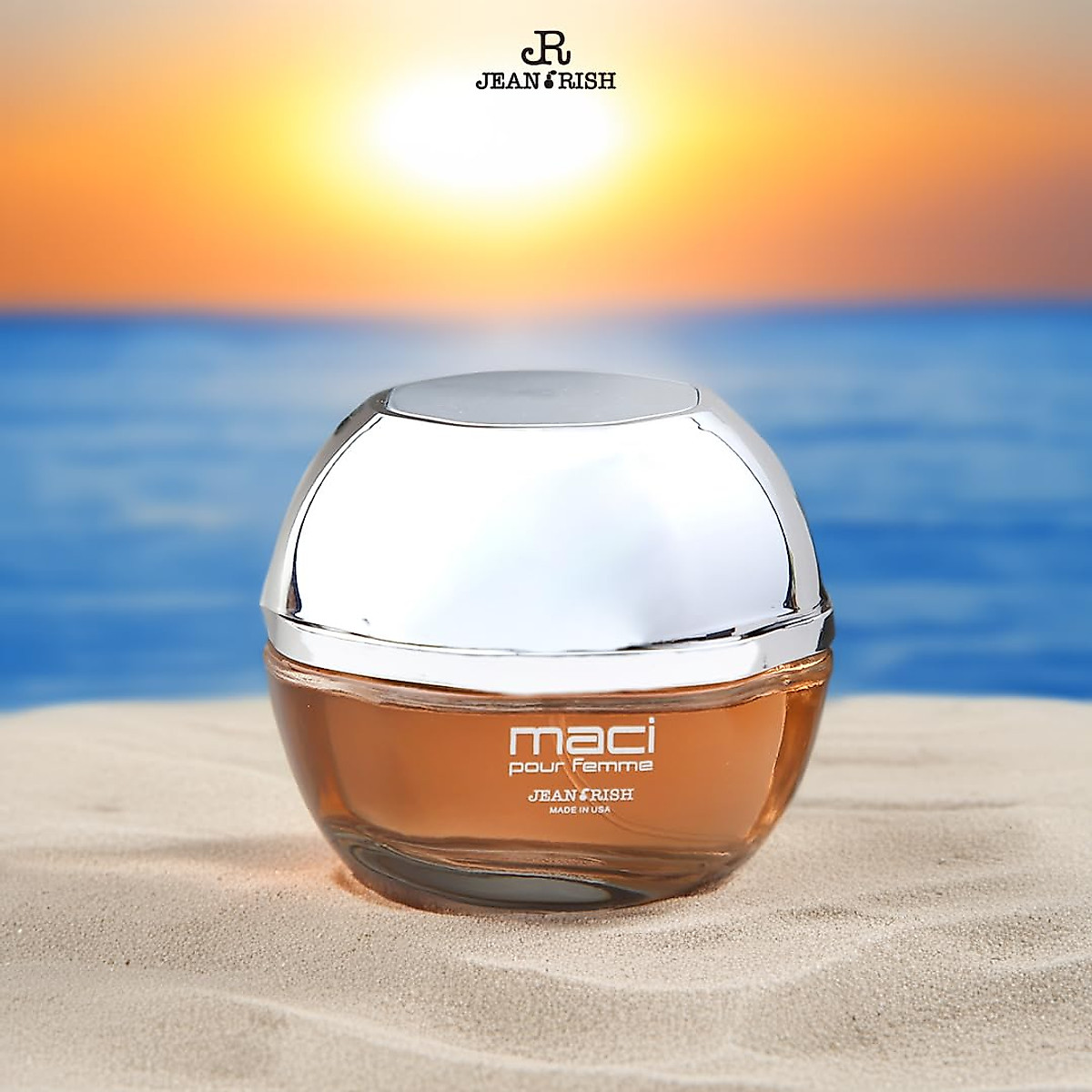 Jean Rish Maci Pour Homme Eau De Parfume - Perfume for Women (3.4 Fl Oz / 100ml) with Magnolia, Vanilla & Musk Notes - Long Lasting and Luxury Fragrance