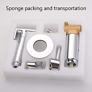 REWEE Handheld Bidet Sprayer for Toilet, Hot and Cold Bidet Sprayer,Portable Bidet for Toilet,Toilet Sprayer with Mixer