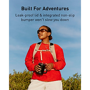 CamelBak Thrive Leak-Proof 16 oz Mug, Insulated Stainless Steel - For travel, coffee, tea, hot beverages - Spill Proof - Cup-holder Compatible, Desert Sunrise