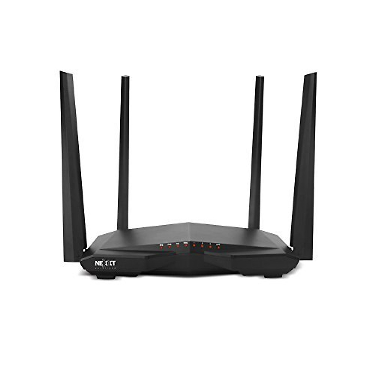 NEXXT Dual-Band Wireless Wi-Fi Router for Home Office Internet and Gaming Long Range Router 1200Mbps Fast Ethernet with Signal Amplifying Antenna