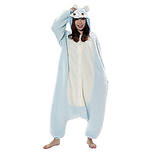 Alpaca Kigurumi (Blue)