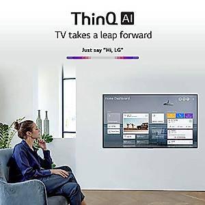 LG OLED77C1PUB 77" 4K Ultra High Definition OLED Smart C1 Series TV with an Additional 4 Year Coverage by Epic Protect (2021)(Used)