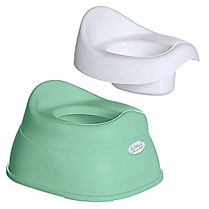 Little Chicks Easy-Clean Potty Training Toilet Chair, Built in Splash Guard and Slip Resistant - Model CK055