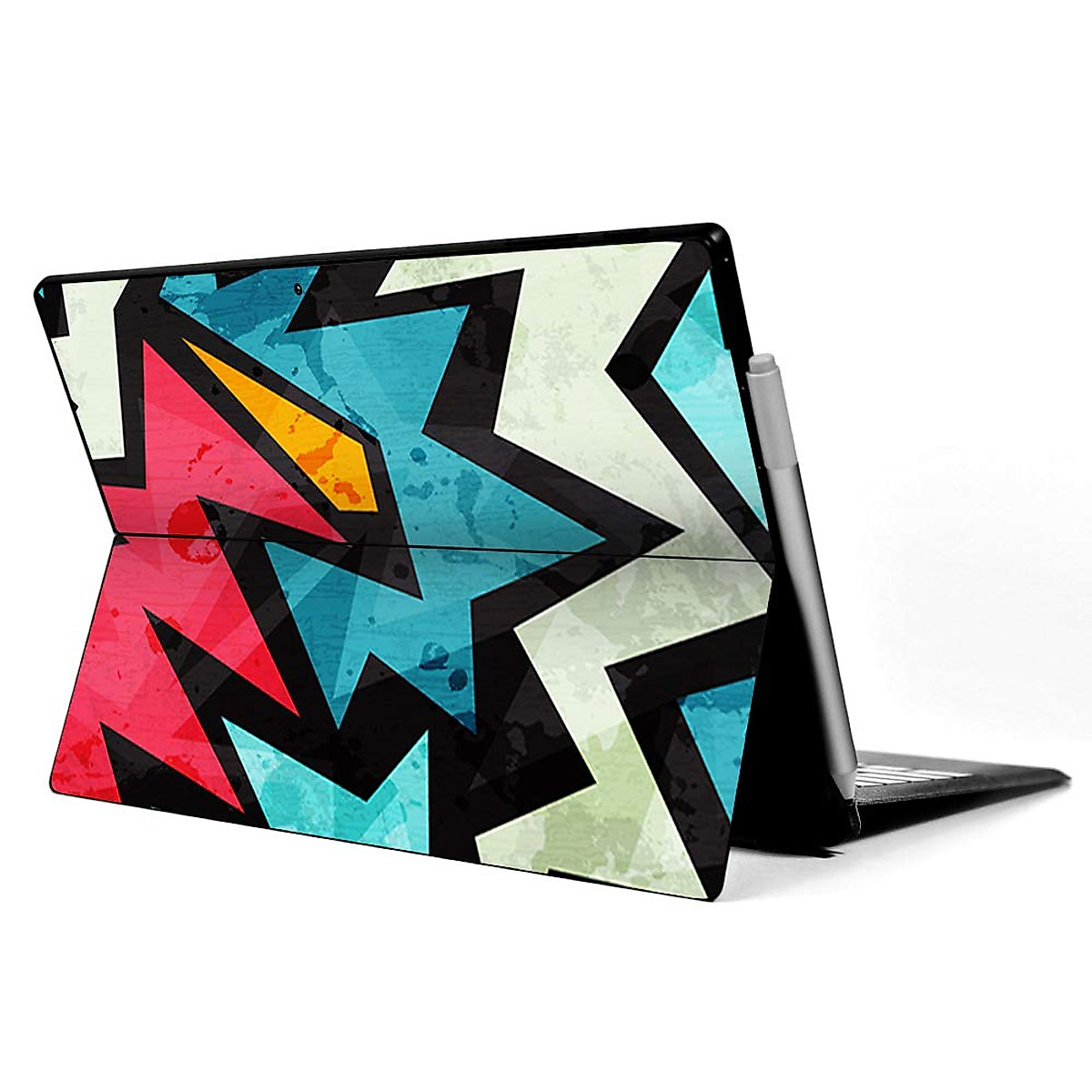 IT'S A SKIN Microsoft Surface Pro 6 (fits Most Older Models) Decal Vinyl Wrap | Pop Art Design