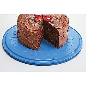 Prepworks by Progressive Collapsible Cupcake and Cake Carrier, 24 Cupcakes, 2 Layer, Easy to Transport Muffins, Cookies or Dessert to Parties - Teal - In Amazon Frustration Free