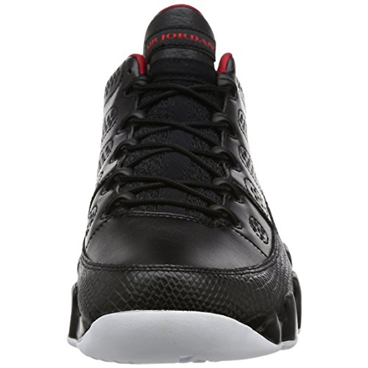 Nike Men's Air Jordan 9 Retro Low Black/White/Red 832822-001 (Size: 11)
