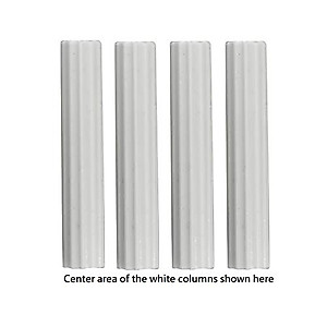 Oasis Supply, Coast SPS Single Plate Separator, Stacking System, Cake Columns (White, 7")