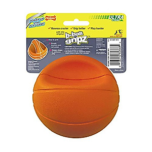 Nylabone Power Play Dog Basketball B-Ball Gripz Basketball Medium (1 Count)