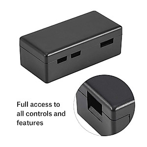 Protective Shell Enclosure Box Case for Raspberry Pi Zero, Plastic Housing Cover(Black)