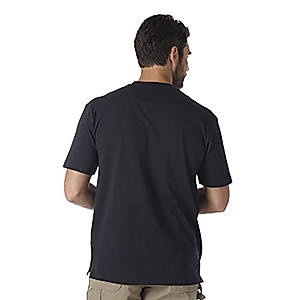 Wrangler RIGGS WORKWEAR Men's Big & Tall Pocket T-Shirt, Navy, Large Tall