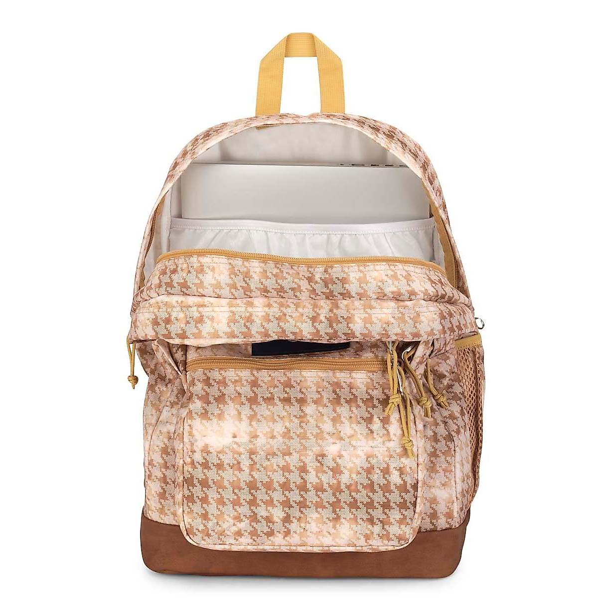 JanSport Cool Student Backpack - School, Travel, or Work Bookbag with 15-Inch Laptop Pack, Boho Floral Graphite Grey