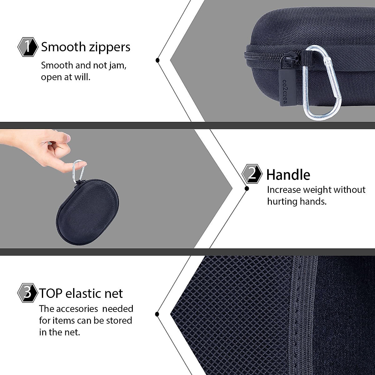 co2CREA Hard Case Replacement for Logitech G303 Shroud Edition Wireless Gaming Mouse