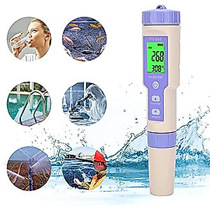 YUESFZ Precise 3-in-1 TDS Meter Digital Water Tester - ppm Meter, Easy to Use Water Quality Tester for Testing RO Drinking Water Hydroponics Aquarium Practical Water Quality Detector