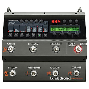 TC Electronic Nova System Floor Based Analog Overdrive/Distortion with G-System Effects and Dynamics Processing