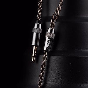 HiFiGo DUNU Alpha 3 1DD Earbuds, Single 14.2mm Dynamic Driver in-Ear Earphones with Hi-Res Certification and Wide Sound Stage (3.5mm)