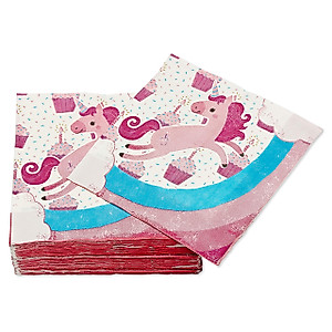 American Greetings Unicorn Party Supplies, Paper Lunch Napkins (80-Count)