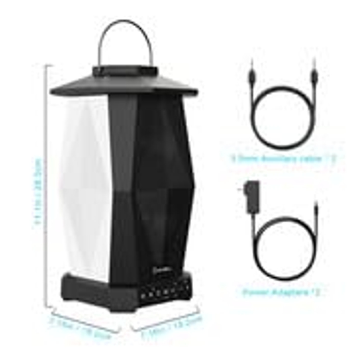 Onforu Outdoor Bluetooth Speakers Waterproof, True Wireless Stereo Lantern Speaker with RGB LED Lights, 2 Pack 50W Led Flame Speaker, Dual Pairing, 20H Playtime, Enhanced Bass for Patio Garden Decor