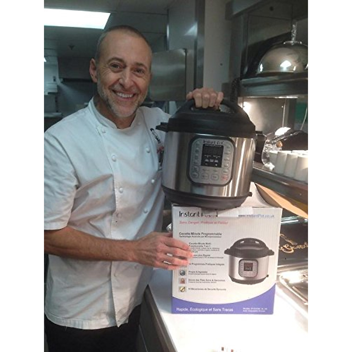 Instant Pot Lux 6-in-1 Electric Pressure Cooker, Slow Cooker, Rice Cooker, Steamer, Saute, and Warmer|6 Quart|12 One-Touch Programs