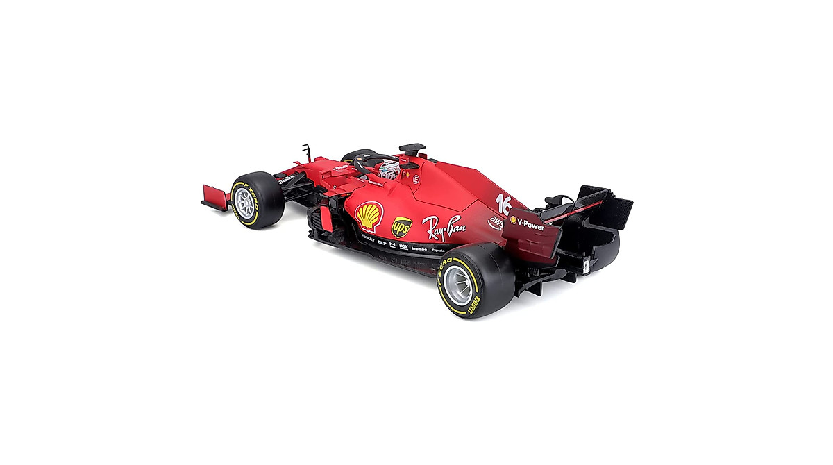 Bburago 1:43 F1 SF21 Charles Leclerc Diecast Model Car