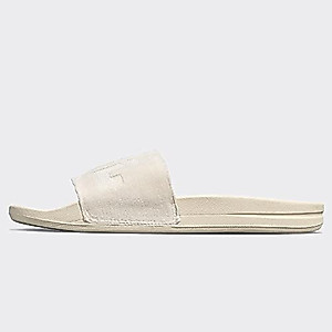APL: Athletic Propulsion Labs Women's Techloom Velvet Slide, Pristine, 7