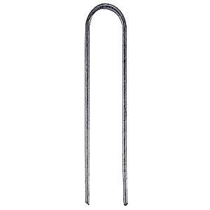 Rain Bird GS50/10PS Drip Irrigation 6" Galvanized Wire Stake for 1/2" Tubing, 10-Pack - Packaging May Vary