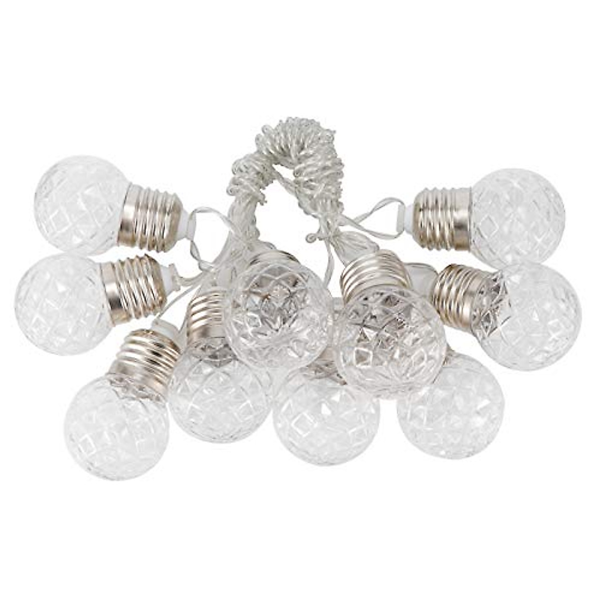 LED Fairy Lights, Crystal Balls Lights Automatic Charging Garden Light Decorative Light Solar Powered String Light for Home Garden Party, Festival