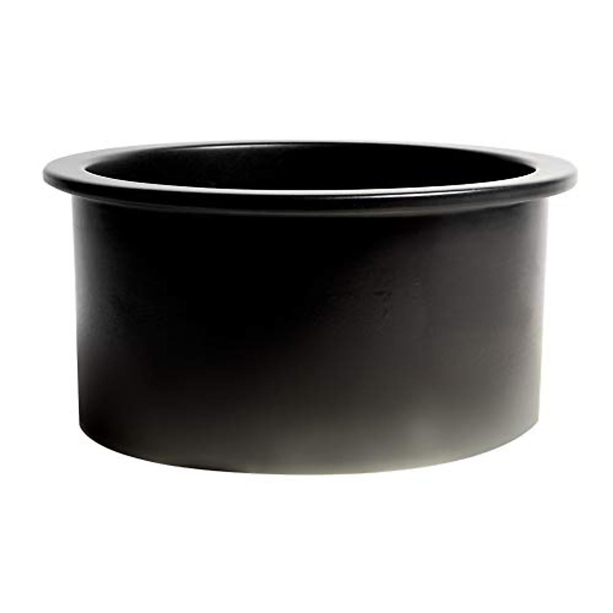 ALFI brand ABF1818R-BM Kitchen Sink, Black Matte