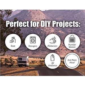 Propylene Glycol - 1 Gallon - USP Certified Food Grade - Highest Purity, Humectant, Fog Machine, Humidor & Antifreeze Solution, Contains Zero Alcohol